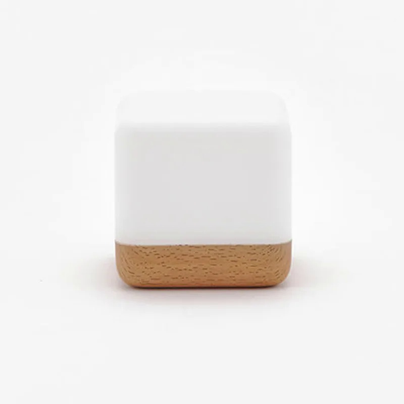 LED ประหยัดพลังงาน Rubik 'S Cube Flip Night Light Multi-Faceted จับเวลา ...