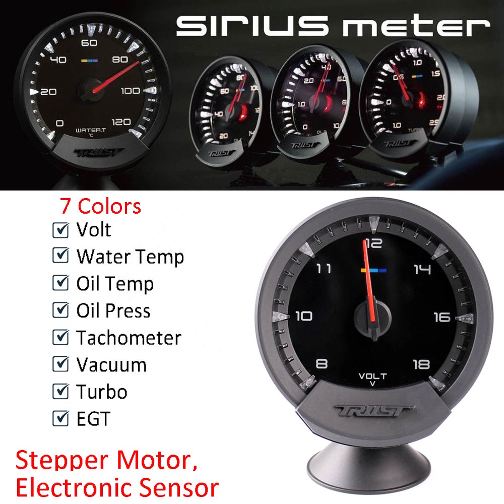 Greddy Sirius Meter Series เครื่องวัดอุณหภูมิน้ํามันเทอร์โบบูสต์ 74 มม. ...