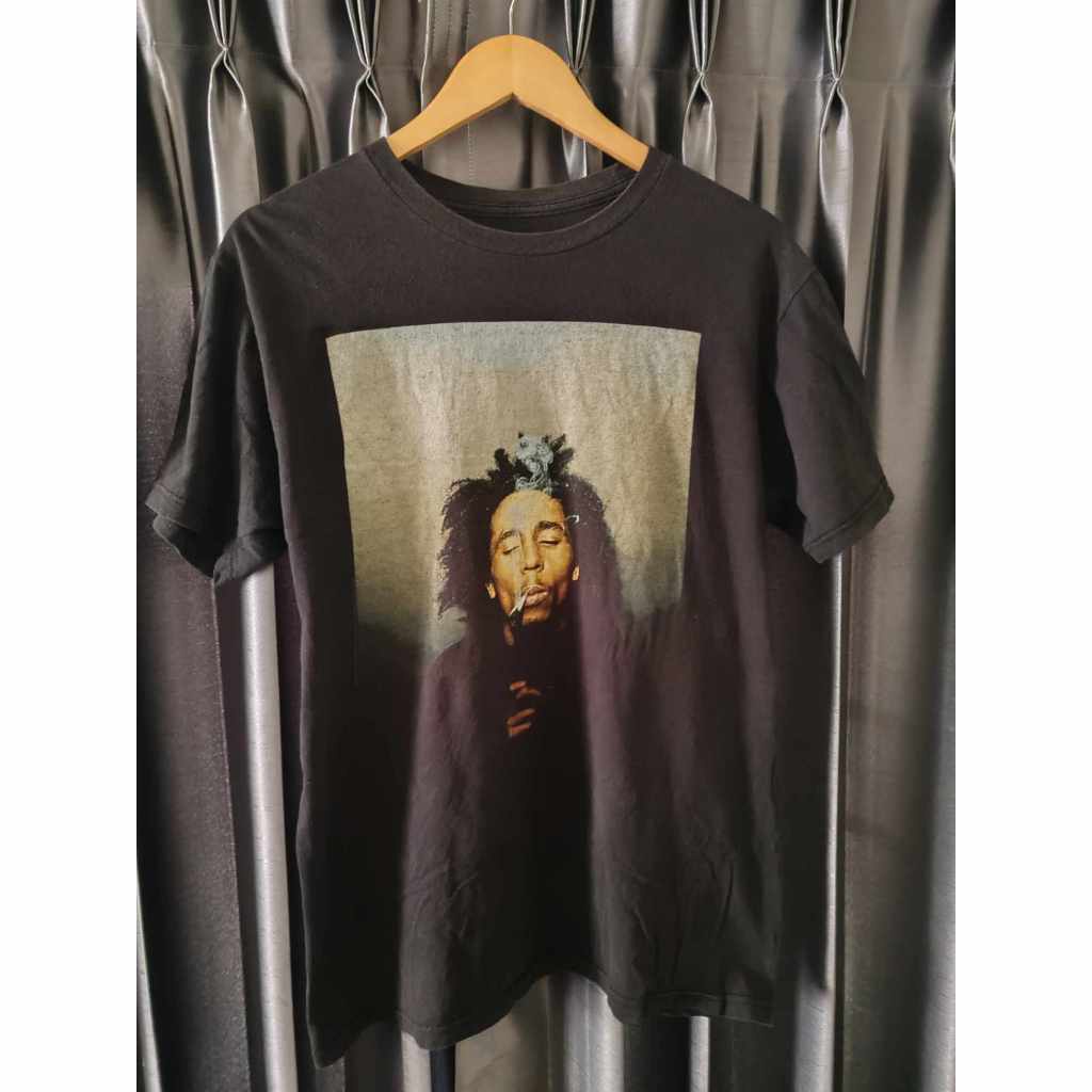 สวยมาก a เสื้อยืดมือสอง มีลาย - Bob marley - (second hand t-shirts ...