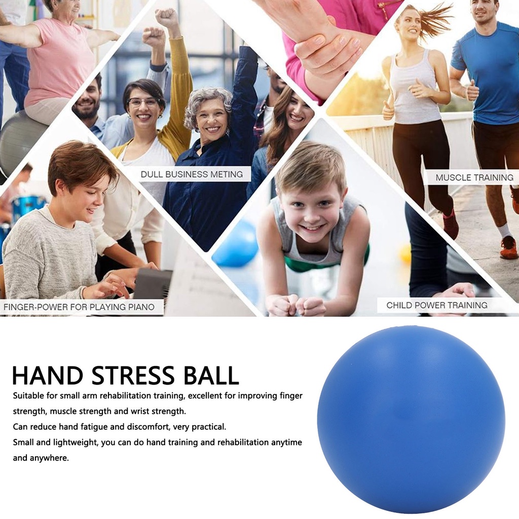 Sports Toy ลูกบอลออกกำลังกายมือ PVC Hand Stress Ball สำหรับบรรเทาความ ...