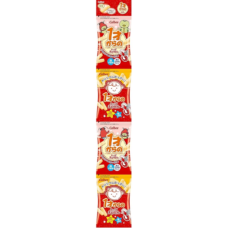 Calbee Kappa Ebi Sen จาก 1 ปี 32 กรัม x 12 ถุง | Shopee Thailand