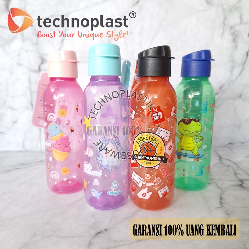 Wiggle Pink Dessert Fliptop Bottle Sport 530Ml | ขวดหัดดื่มสําหรับเด็ก | Shopee Thailand