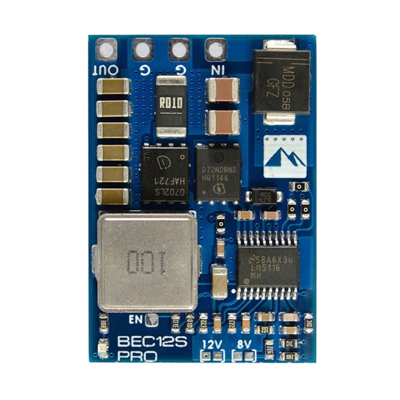 R* โมดูลสเต็ปดาวน์ที่เชื่อถือได้ BEC 12S-PRO โมดูลบอร์ด 9V ถึง 55V ...