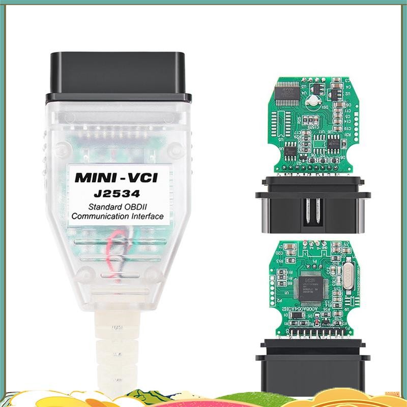 Mini Vci สําหรับ TIS Techstream V18.00.00008 Minivci สําหรับ J2534 เครื่องสแกนเนอร์อัตโนมัติ OBD ...