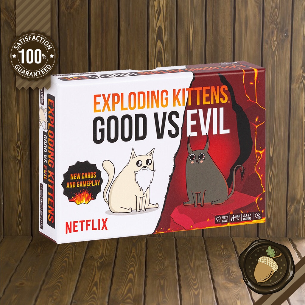Exploding Kittens: Good Vs Evil Board Game บอร์ดเกม | Shopee Thailand