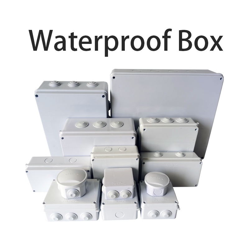 ABS plastic waterproof junction box Outdoor cable terminal Waterproof ...