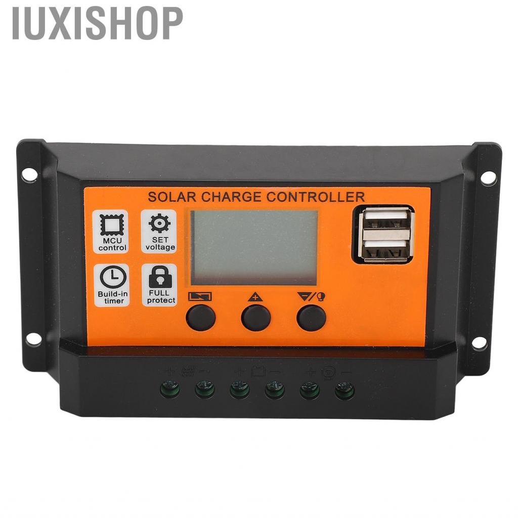 Iuxishop Solar Panel Regulator 3 Stage Management Charge Controller ...