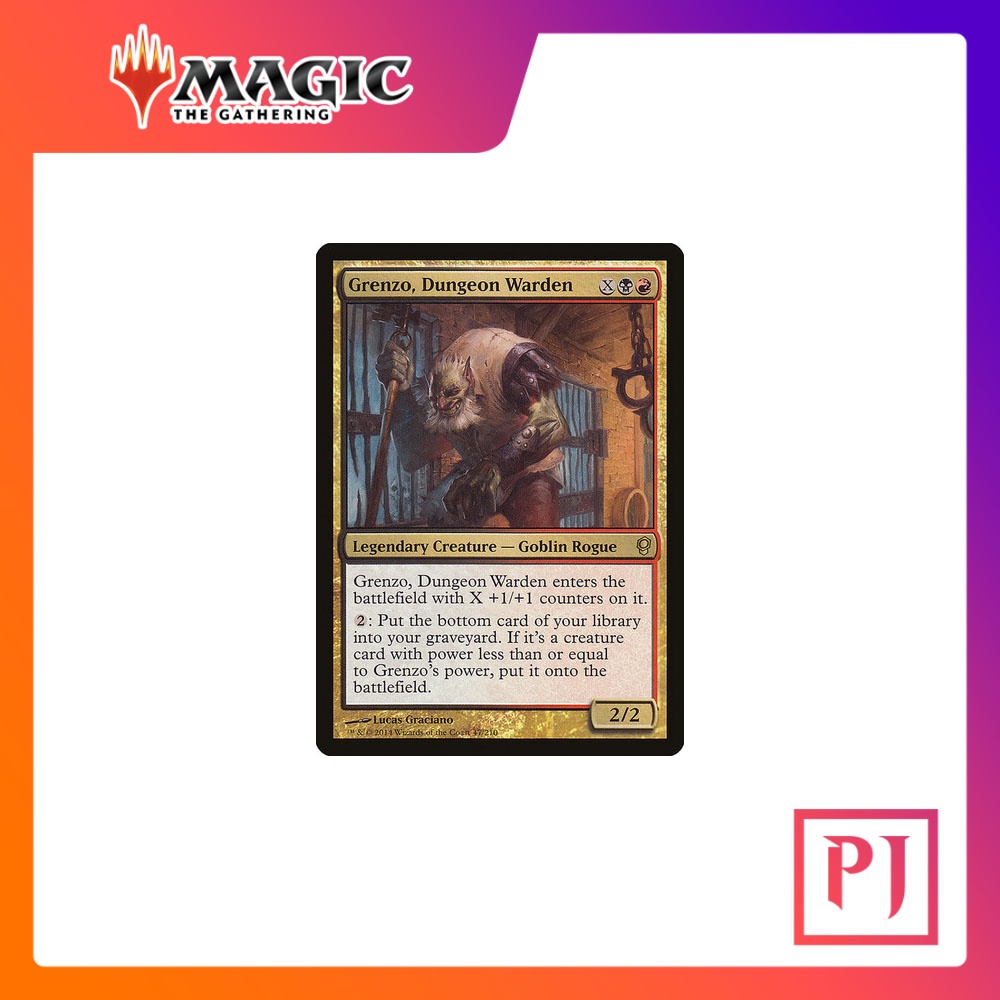[MTG] Grenzo, Dungeon Warden [CNS] [MULTI] [RARE] [NORMAL] [ENG] (การ์ด ...