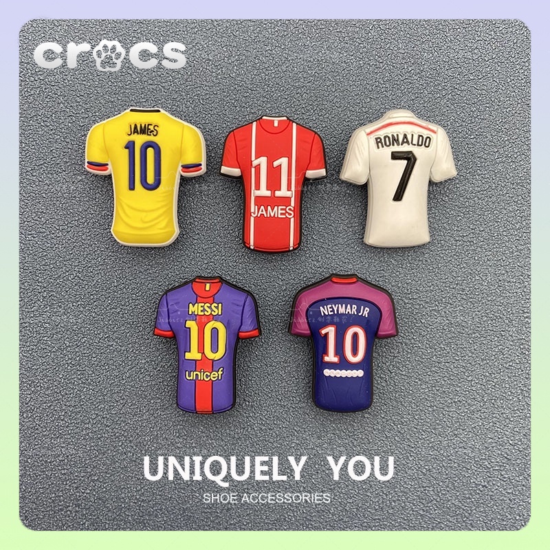 jibbitz crocs Football jersey jibbitz set jibbitz crocs เกาหลี crocs ...