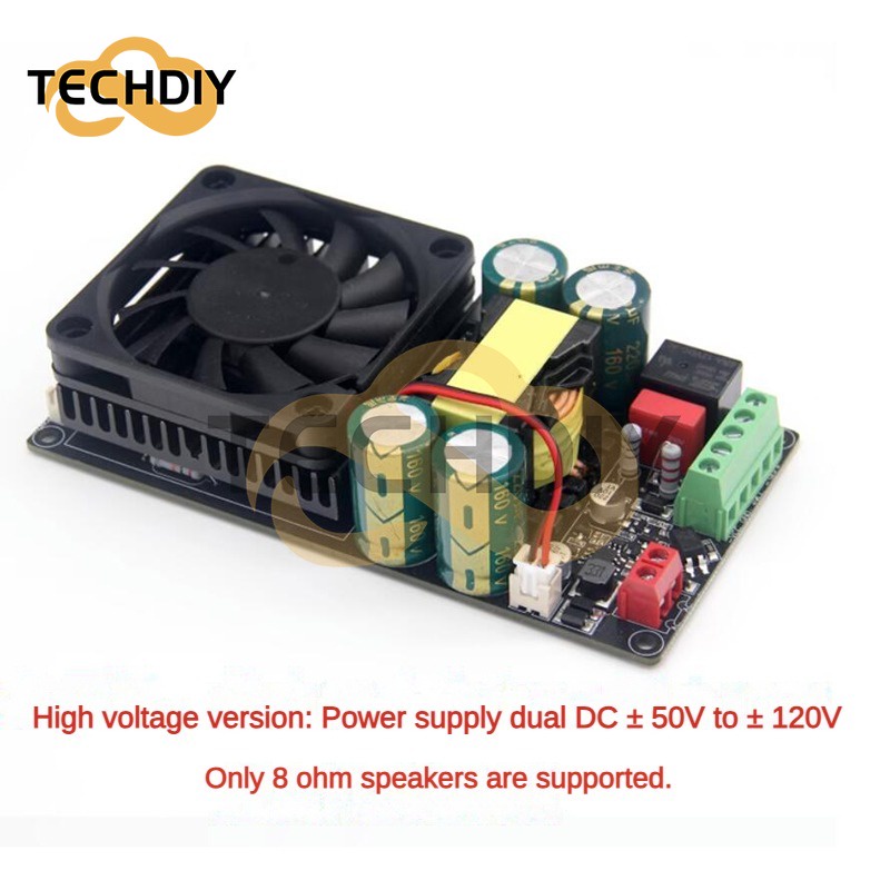 บอร์ดขยายเสียงซับวูฟเฟอร์ดิจิทัล พลังงานสูง IRS2092 Mono 1000W | Shopee ...