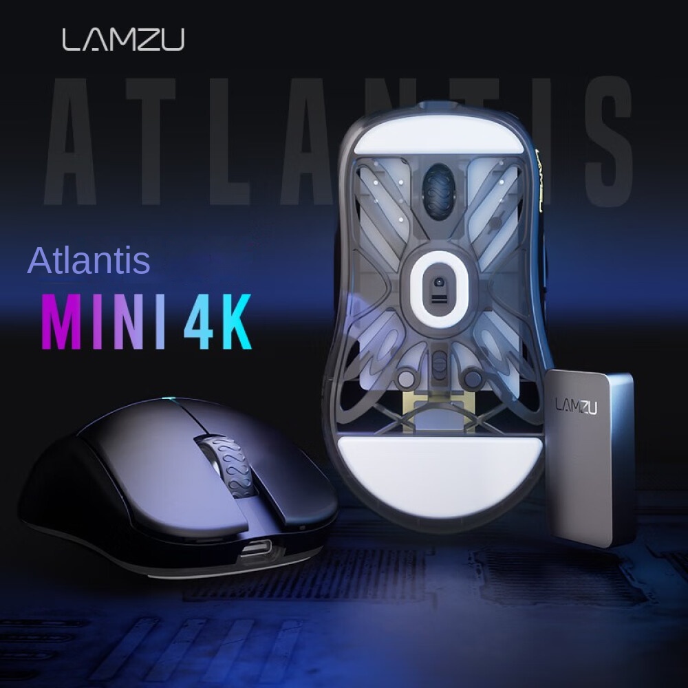 Lamzu Mini Pro 4k 51g เมาส์ไร้สาย น้ําหนักเบา สําหรับเล่นกีฬา Mini Pro ...