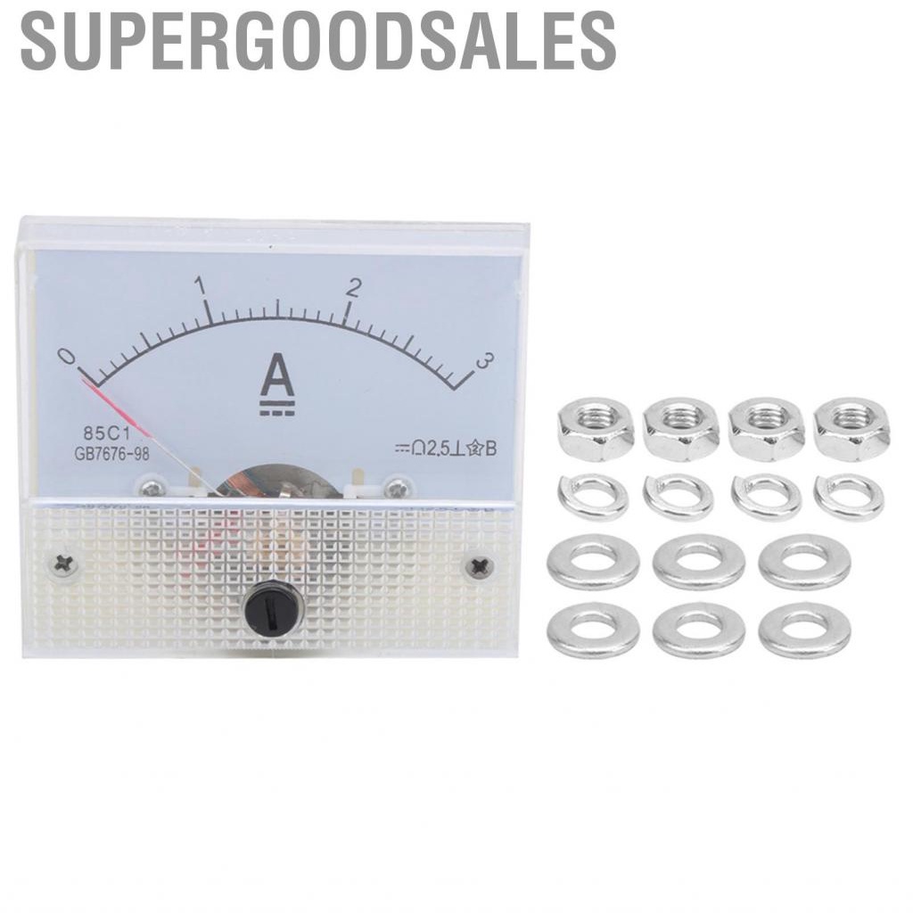 Supergoodsales DC Current Meter ABS 85C1 Analog Panel Ammeter Beautiful ...