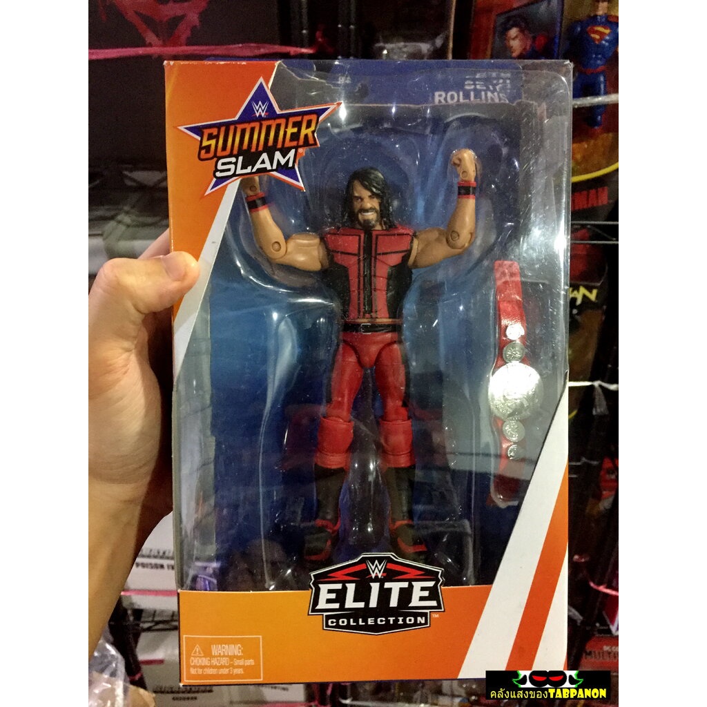 [2018.04] WWE Elite "SummerSlam2018" Seth Rollins 7-Inch Action Figure ...