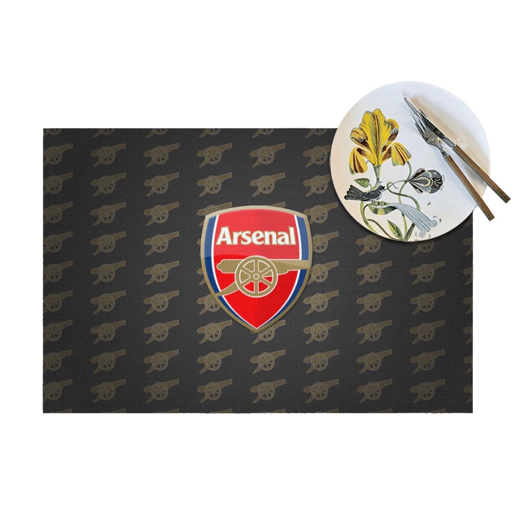 Arsenal แผ่นรองจาน PVC ไวนิล กันลื่น ทนความร้อน ซักทําความสะอาดได้ และ ...