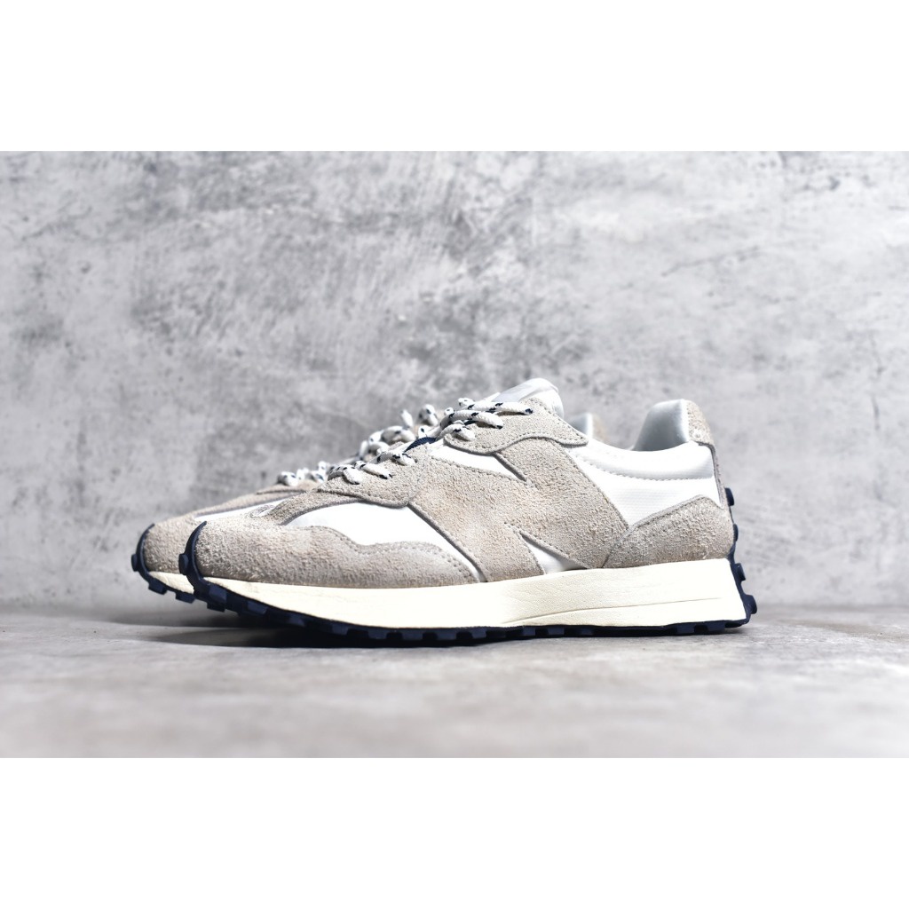 Hot sales New Balance NB327 White Grey รองเท้าวิ่งออกกำลังกายวินเทจ ...
