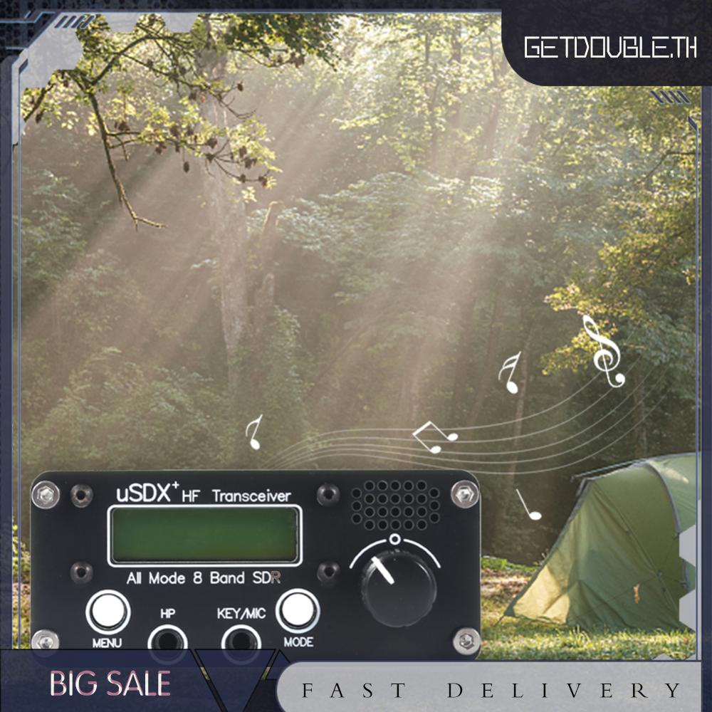 [Getdouble.th] ตัวรับส่งสัญญาณวิทยุแฮม USDX SDR 3-5W 8 Band QRP CW | Shopee Thailand