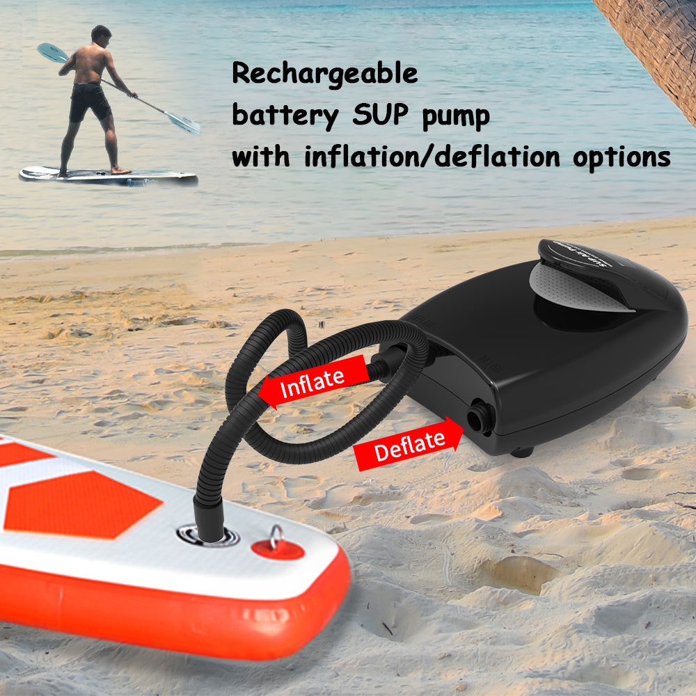 Air Pump 20psi Built-In BATTERY Rechargeable + 12V power - HOT SUP ...