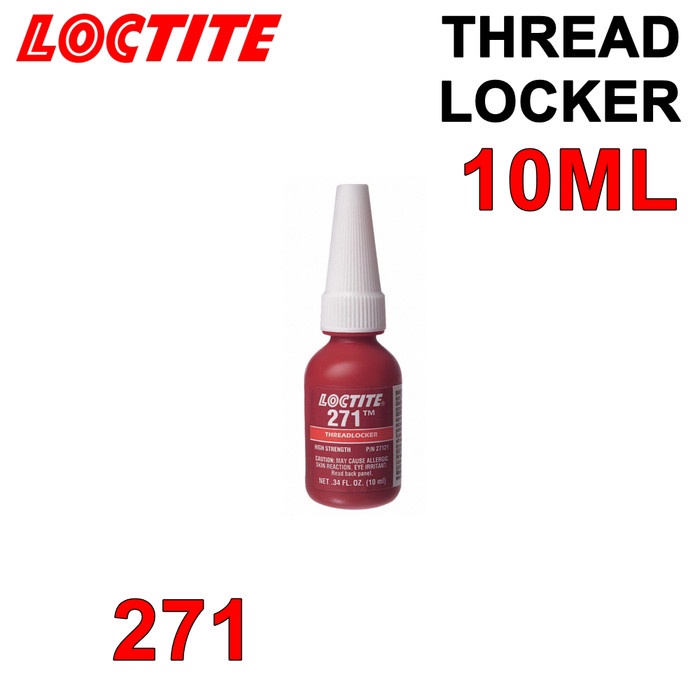 ล ็ อคเกลียว Loctite 271 10ml Threadlocker High Strength Bolt Lock Nut ...