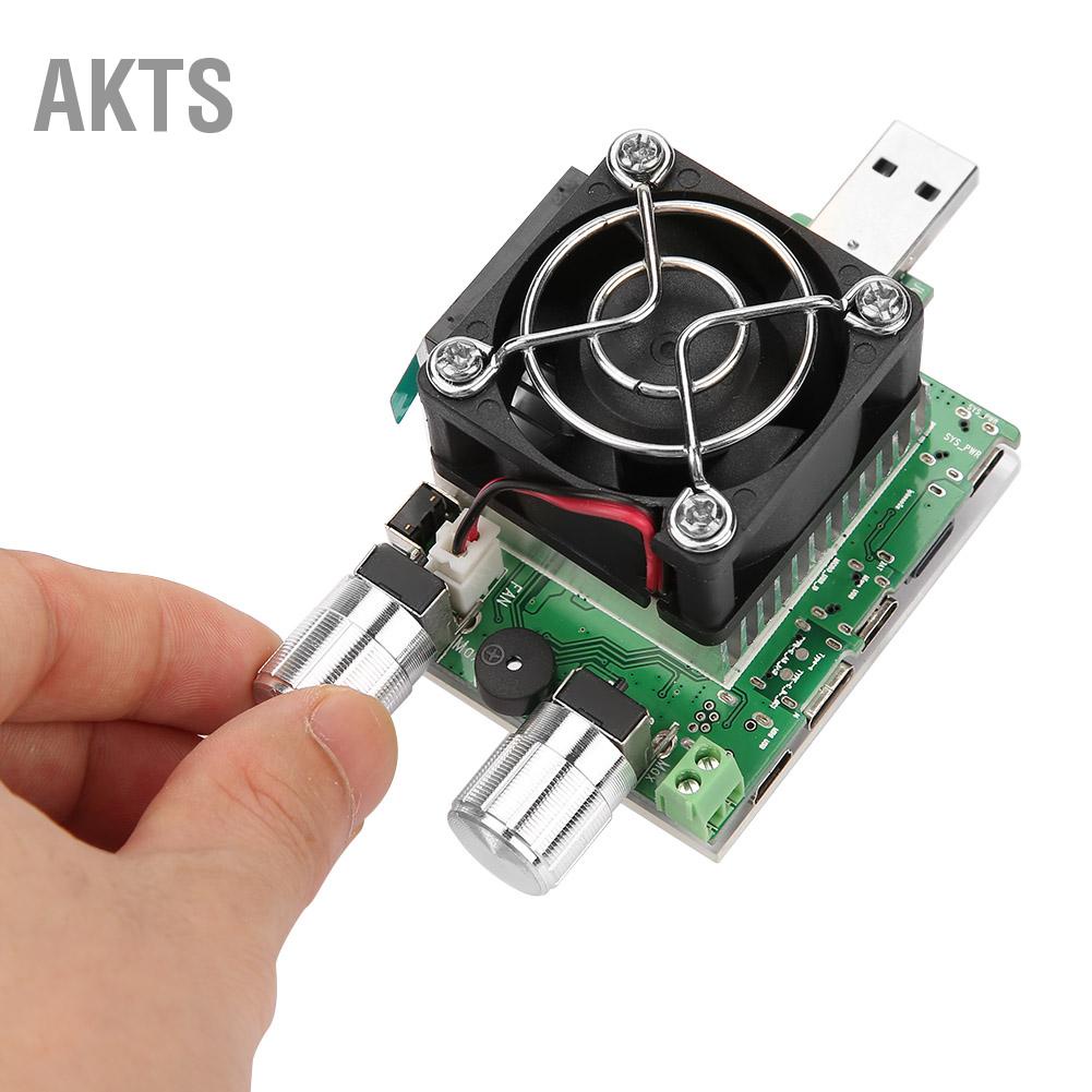 AKTS 35W ปรับ USB อิเล็กทรอนิกส์กระแสคงที่แบตเตอรี่เครื่องทดสอบแรงดัน ...