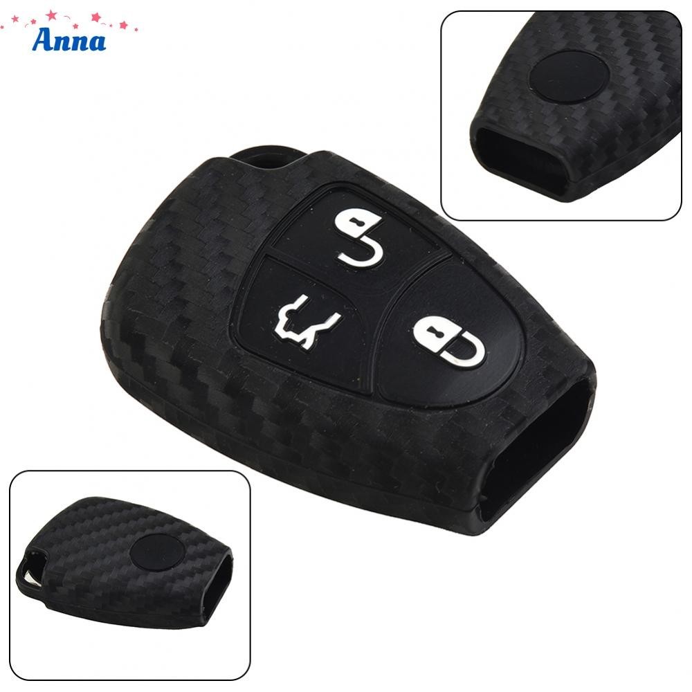 【Anna】Key Protector Key Fob Cover Remote Case For Mercedes Benz W211 3 ...