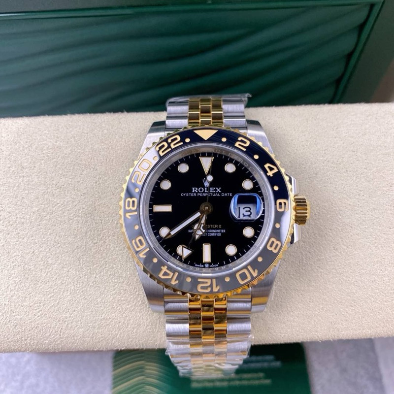 นาฬิกา Rolex รุ่น GMT Master II Top Swiss โรงงาน: EW Factory V2 Cal ...