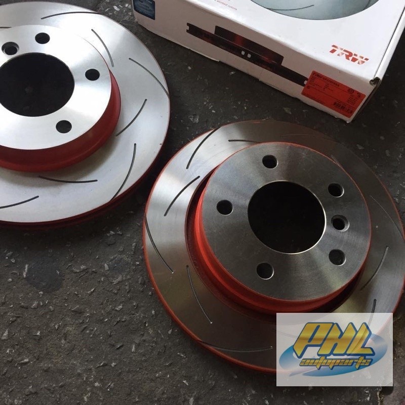 จานเบรค TRW xps toyota vios altis fortuner commuter camry revo สั่งหยุดได้ทุกความแรง!! -ระบาย ...