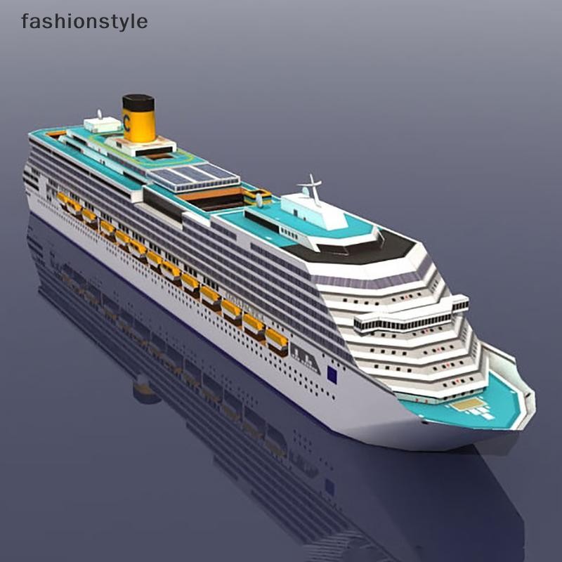 [Fas] Cruise Ship Paper Model Cruise Ship โมเดลกระดาษ 3D DIY Puzzle ...