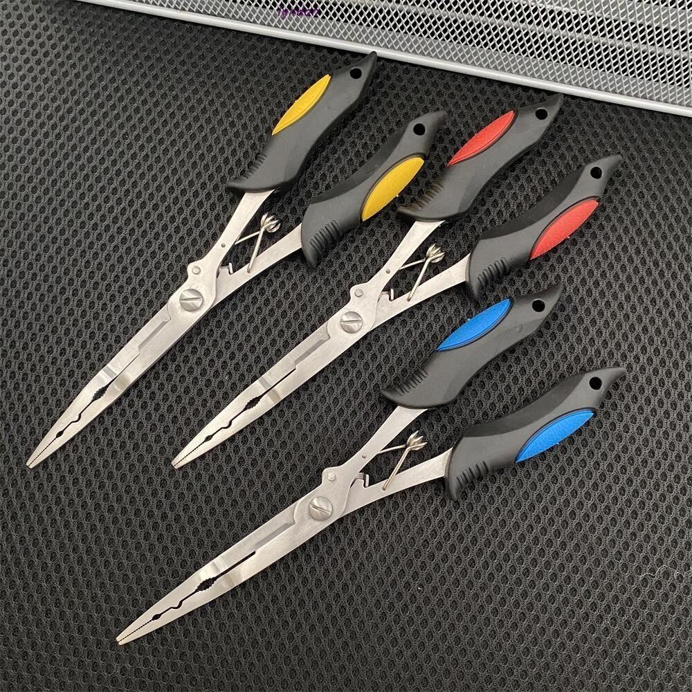 Lyndon คีมตกปลาแยกปลาคีมมัลติฟังก์ชั่นเครื่องตัดเส้น Vise พร้อมที่จับ ...