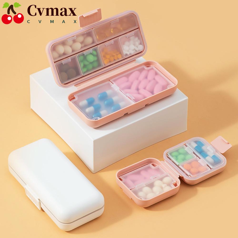 Cvmax กล่องเก็บยา แบบซิลิโคน กันฝุ่น แบบพกพา 5/8 ช่อง PP+ | Shopee Thailand
