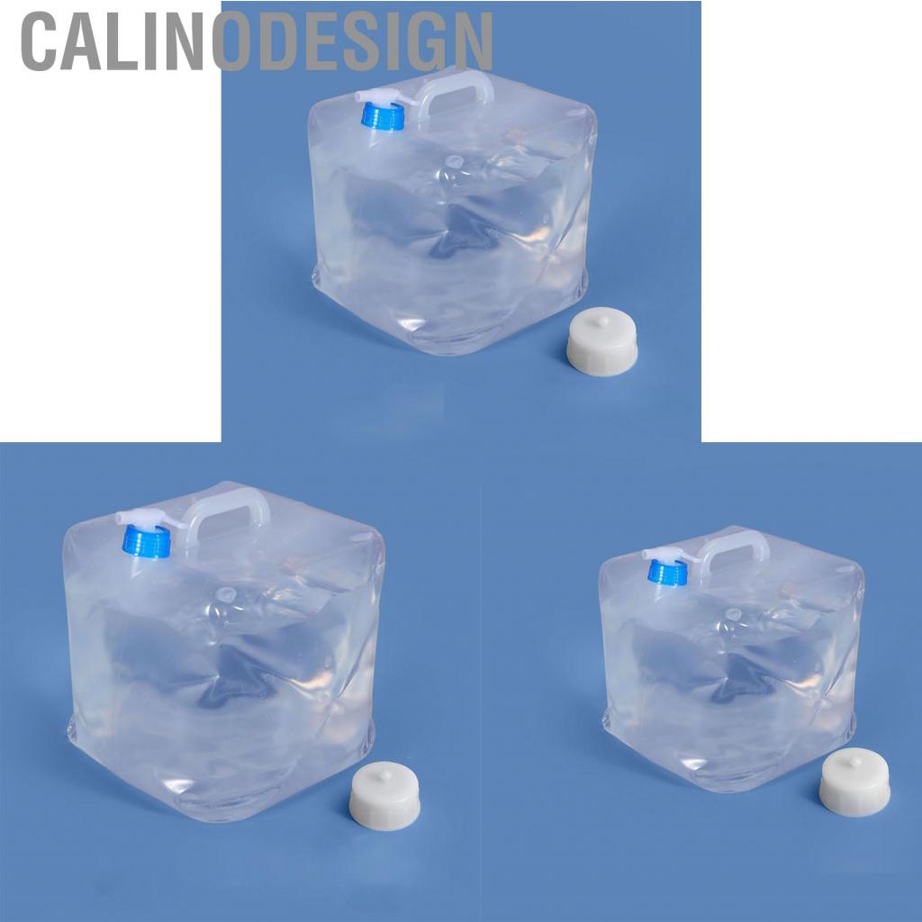 Calinodesign Collapsible Water Container Large with Tap Sealed Cap ...