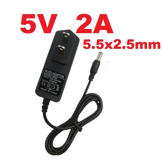 power adapter 5V 2A 5.5mm x 2.5mm router Switching Power Supply Adapter ...