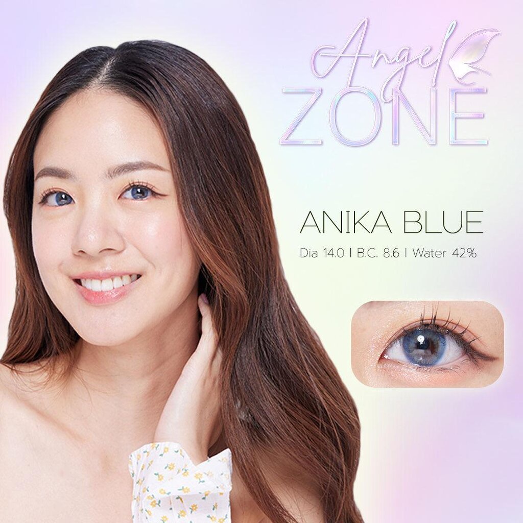 Angel Zone คอนแทคเลนส์ รุ่น Anika รองรับค่าสาย 4.00-7.00 | Shopee Thailand