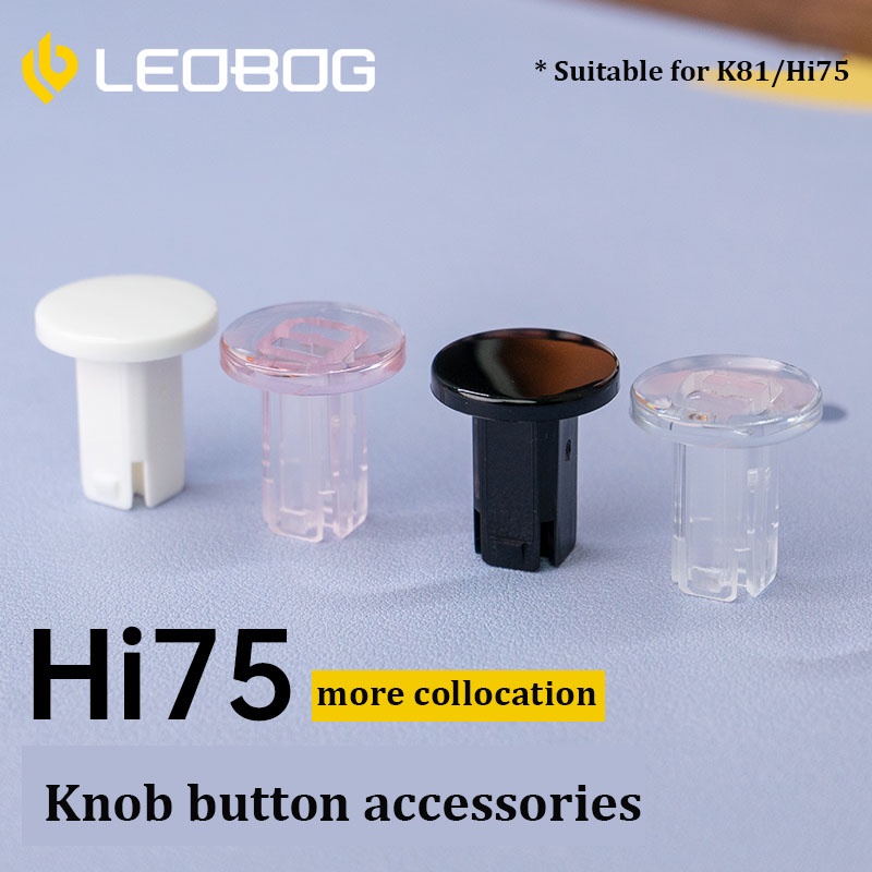 Leobog Hi75 ชุดปุ่มลูกบิดเติร์ดอลูมิเนียม เปลี่ยนได้ | Shopee Thailand