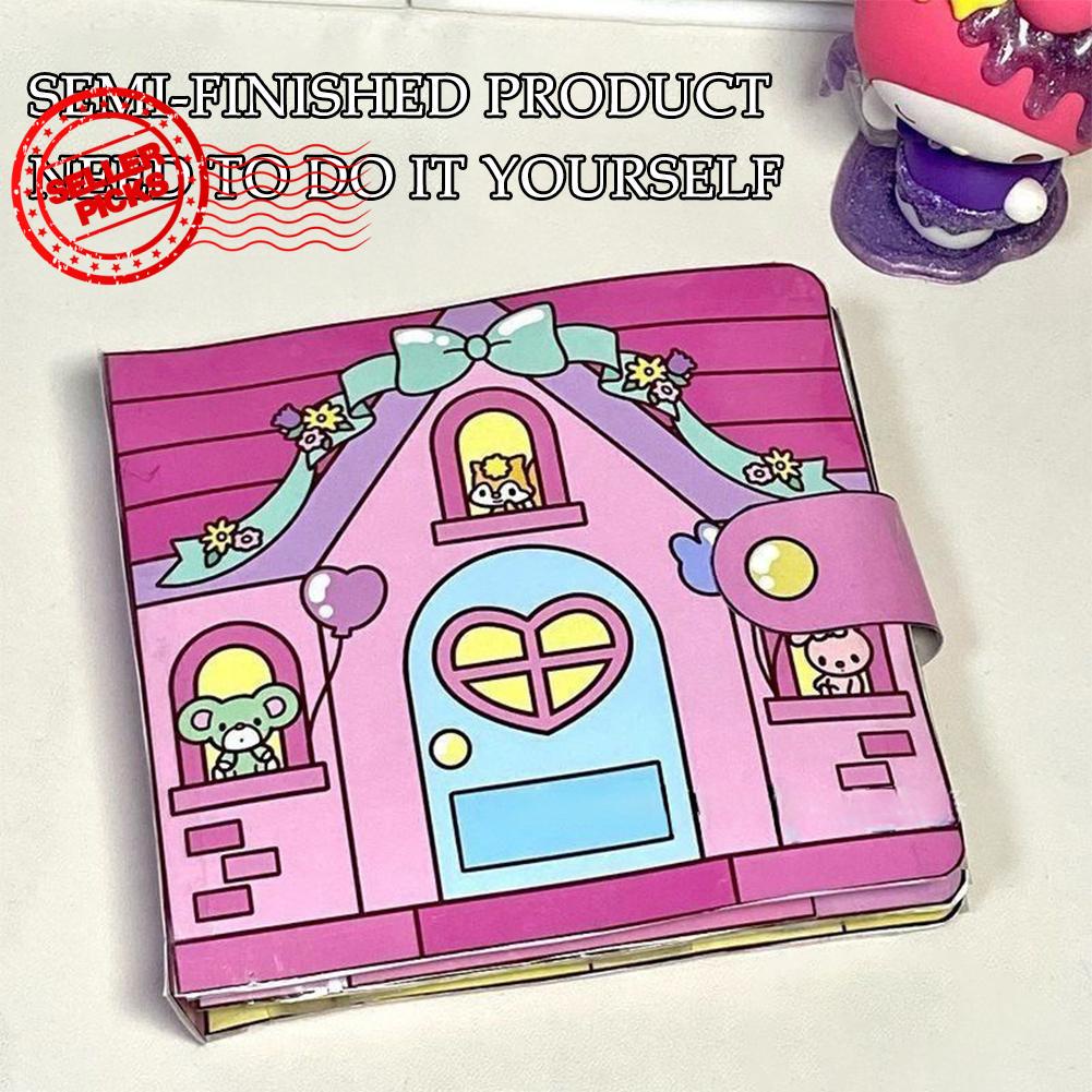 หนังสือการ์ตูน Sanrio Melody Doudou แฮนด์เมด เสียงเงียบ DIY สําหรับเด็ก O3F3 | Shopee Thailand