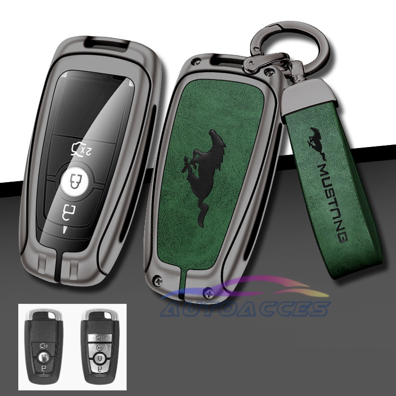 เคสกุญแจรีโมทรถยนต์ สําหรับ Ford Mustang Ranger Sprot 2023 Ranger ...