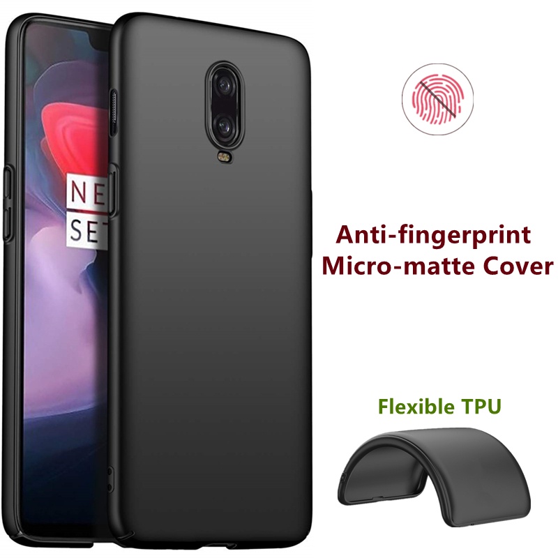 สําหรับ OnePlus 6T A6010 A6013 ยืดหยุ่น TPU มินิมอล ซิลิโคน ปกคลุม ...