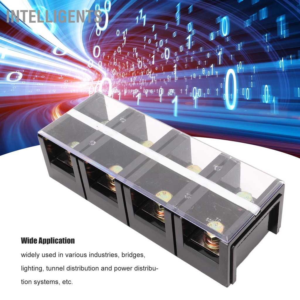 IntelligentS Barrier Terminal Strip Block 600A 600V High Current Dual ...