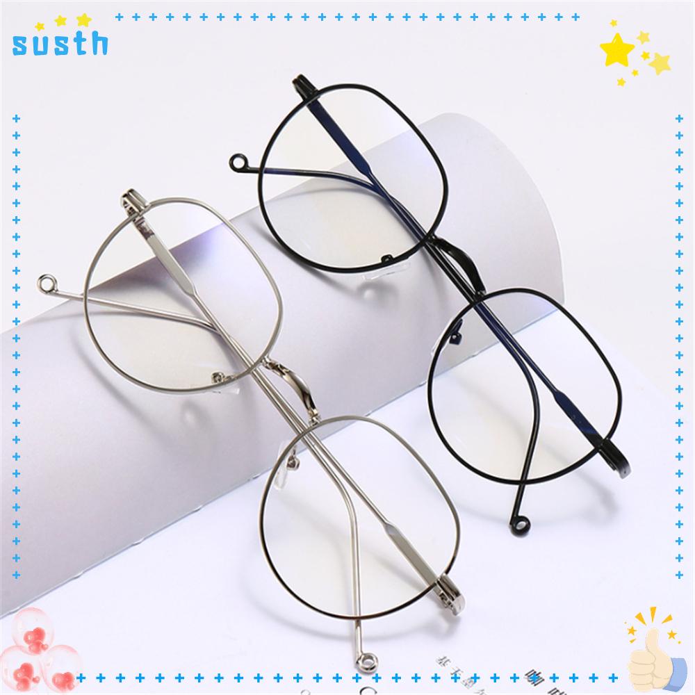 Susth แว่นสายตาสั้น กระจกแบน ความละเอียดสูง โลหะ | Shopee Thailand