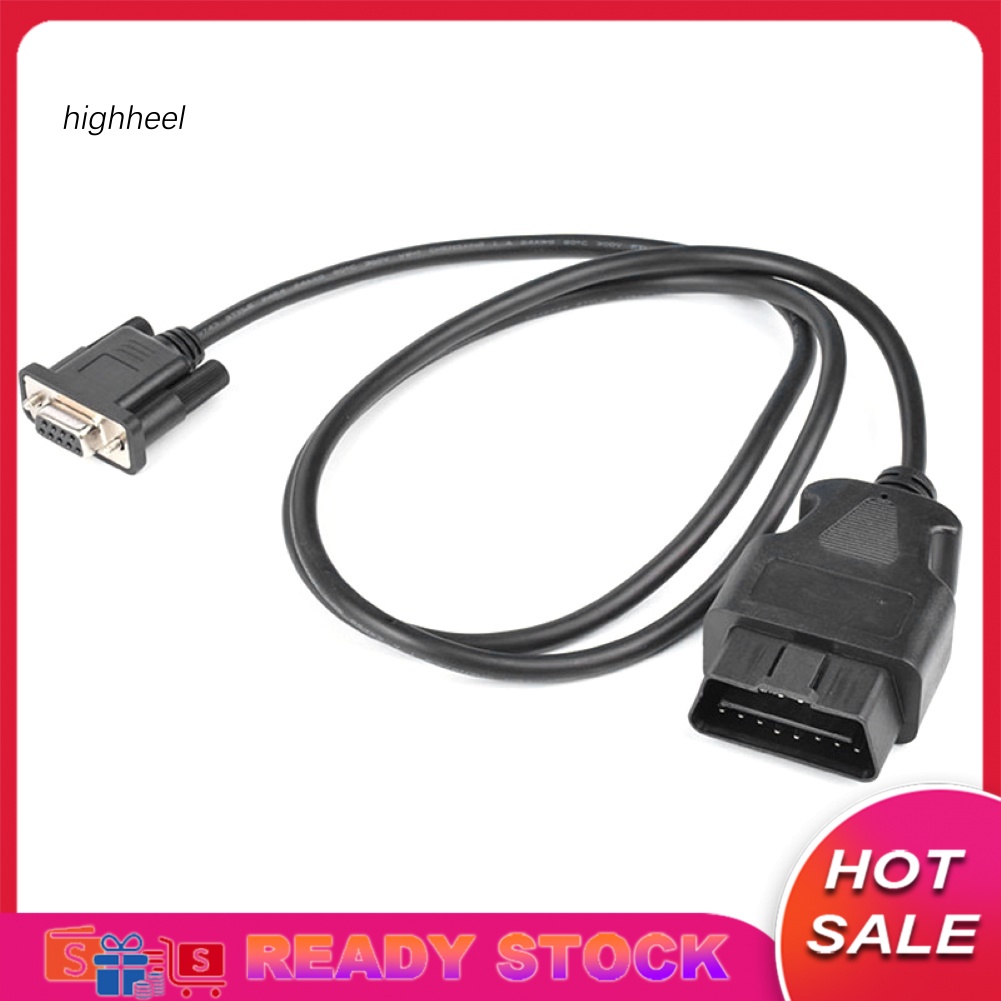 [พร้อมส่ง] สายเคเบิล OBD USB VAG อินเตอร์เฟซ OBD2 16-Pin เป็น DB9 RS232 สําหรับอะแดปเตอร์ ...