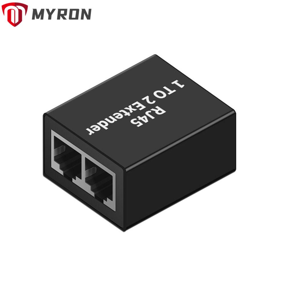 Myron RJ45 to RJ46 คัปเปลอร์แยกสายเคเบิ้ลแลน Cat7 6 5E สําหรับแล็ปท็อป ...