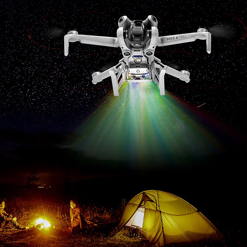 Startrc DJI Mini 4 Pro ขาตั้งกล้อง เพิ่มความสูง แบบเรืองแสง ไฟเตือน LED ...