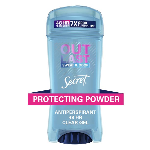 Secret PROTECTING POWDER Antiperspirant and Deodorant Clear Gel 73g ...