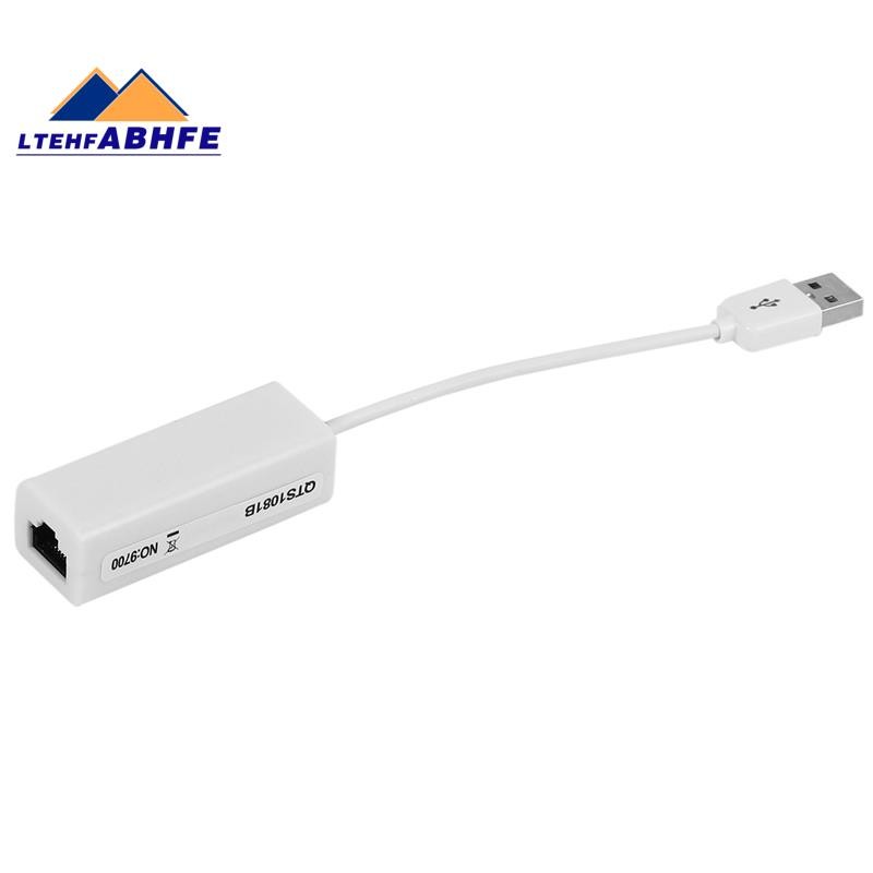 แบบพกพา 1 ชิ้น Rtl8152 ชิป Usb 2.0 ถึง Rj45 การ์ดเครือข่าย Lan อะแดปเต ...