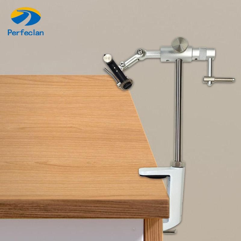 Perfeclan Rotary Fly Tying Vise Smooth สวมใส่ Lure ทําเครื่องมือ DIY ...