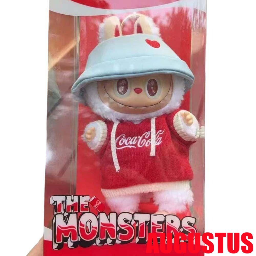 Augustus Labubu Coca-Cola Series ตุ๊กตาตุ๊กตา, การ์ตูน Pop Mart พวง ...