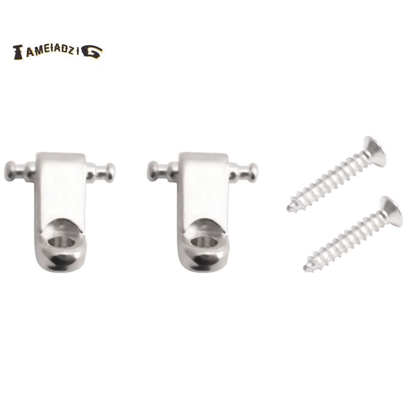 ชุด 2 ชิ้นกีตาร์ไฟฟ้า Roller String Tree String Retainer - สีเงิน ...