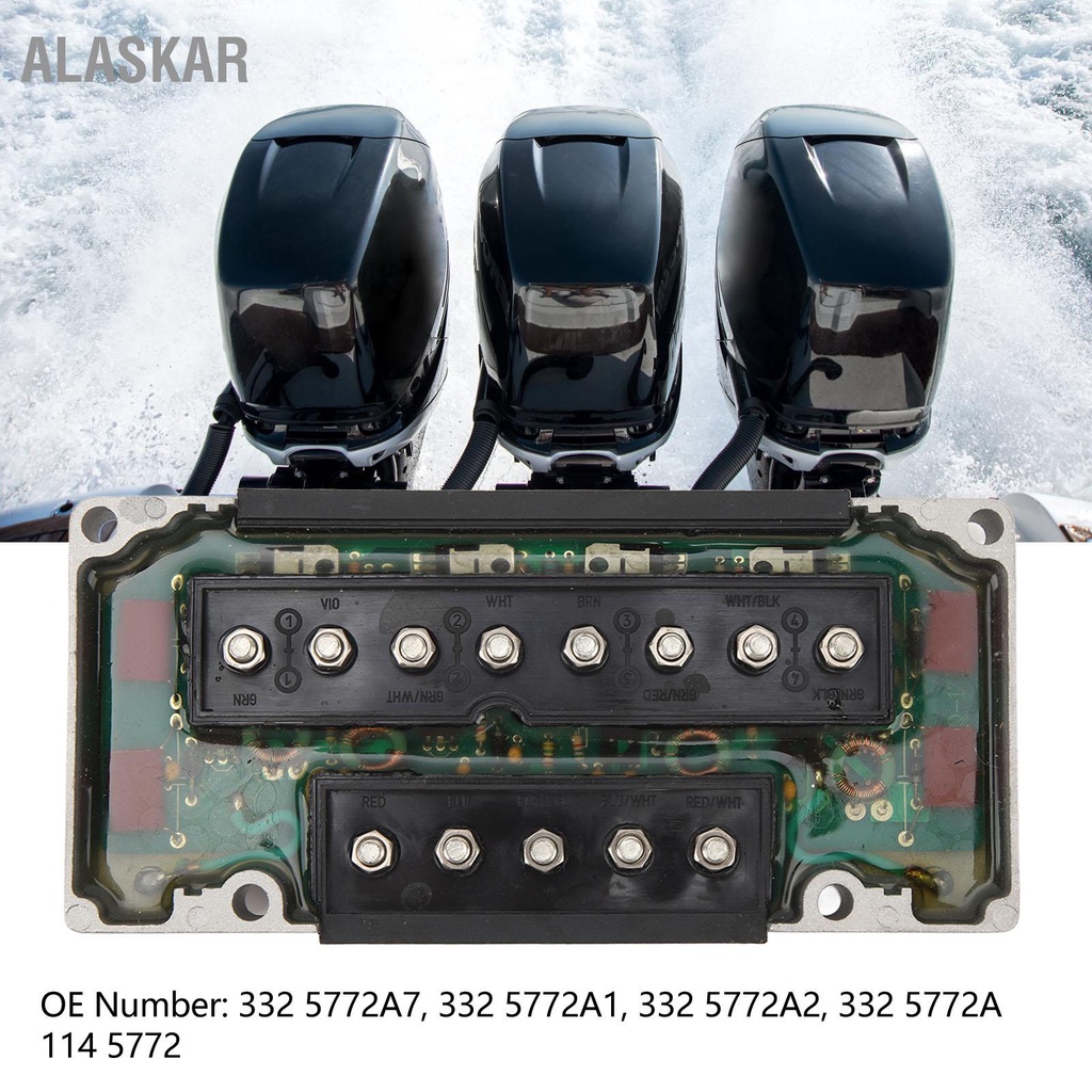 ALASKAR สวิทช์ CDI กล่อง 332 5772A7 โมดูล สวิทช์กล่อง Assy สำหรับ 40 HP ...