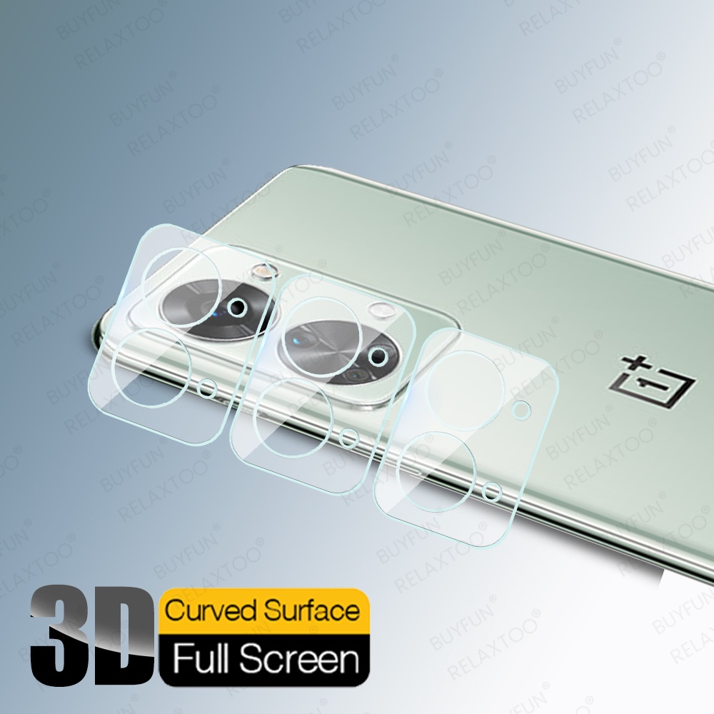 กระจกนิรภัยกันรอยหน้าจอกล้อง แบบใส สําหรับ OnePlus Nord 2T One Plus ...