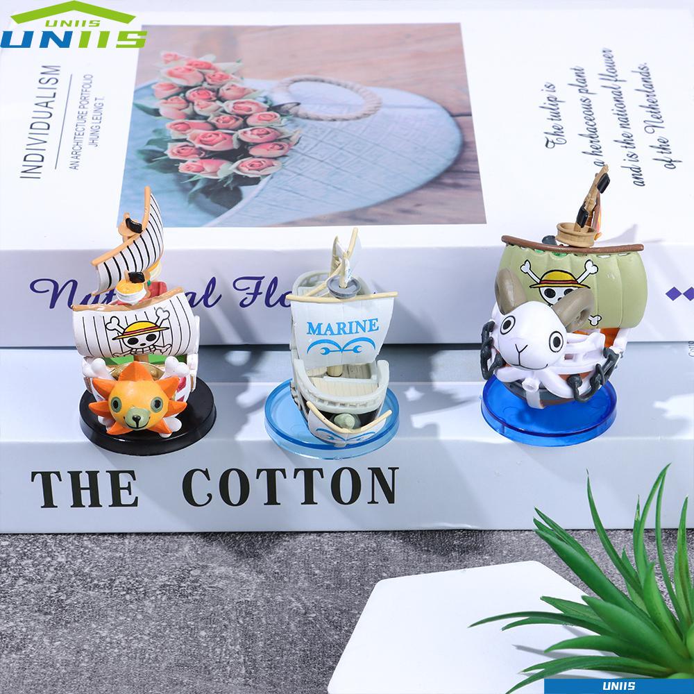 Uniis โมเดล One Piece Ship Hot Blooded Grand Pirate Thousand Sunny Marine ของเล่นสําหรับเด็ก ...