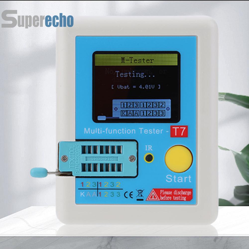 Lcr-t7 เครื่องวัดตัวเก็บประจุไดโอด LCR ESR ความแม่นยําสูง สําหรับตัวเหนี่ยวนําวัดไทริสเตอร์ ...